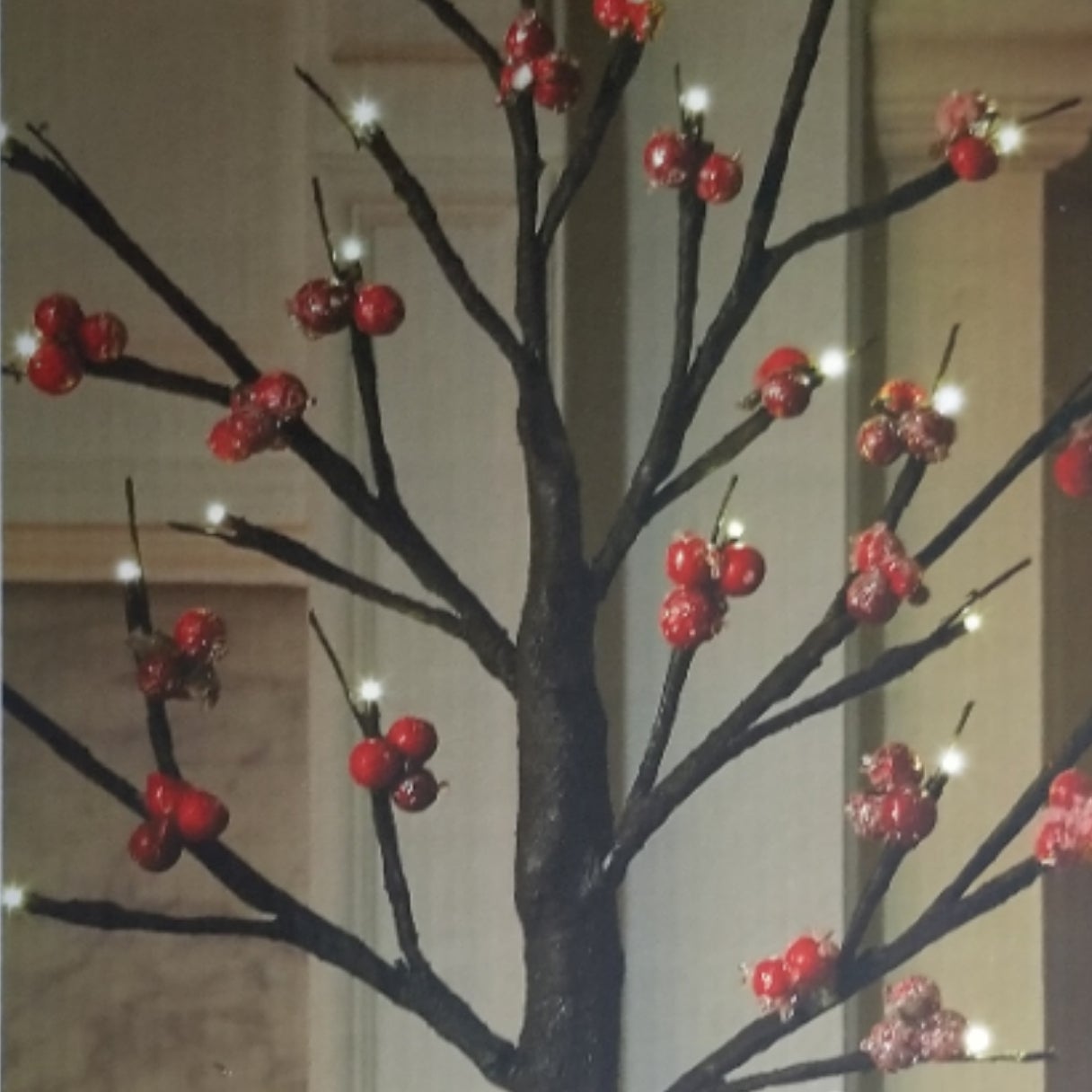 Decorative LED Frosted Cranberry Tree | VALARIE MOYER'S LLC, Unique ...